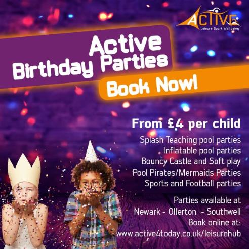 Children's parties | Active4Today